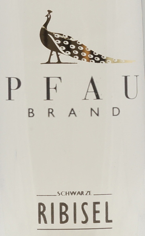 Pfau Schwarze Ribisl-Johannisbeere hier bei uns im Shop