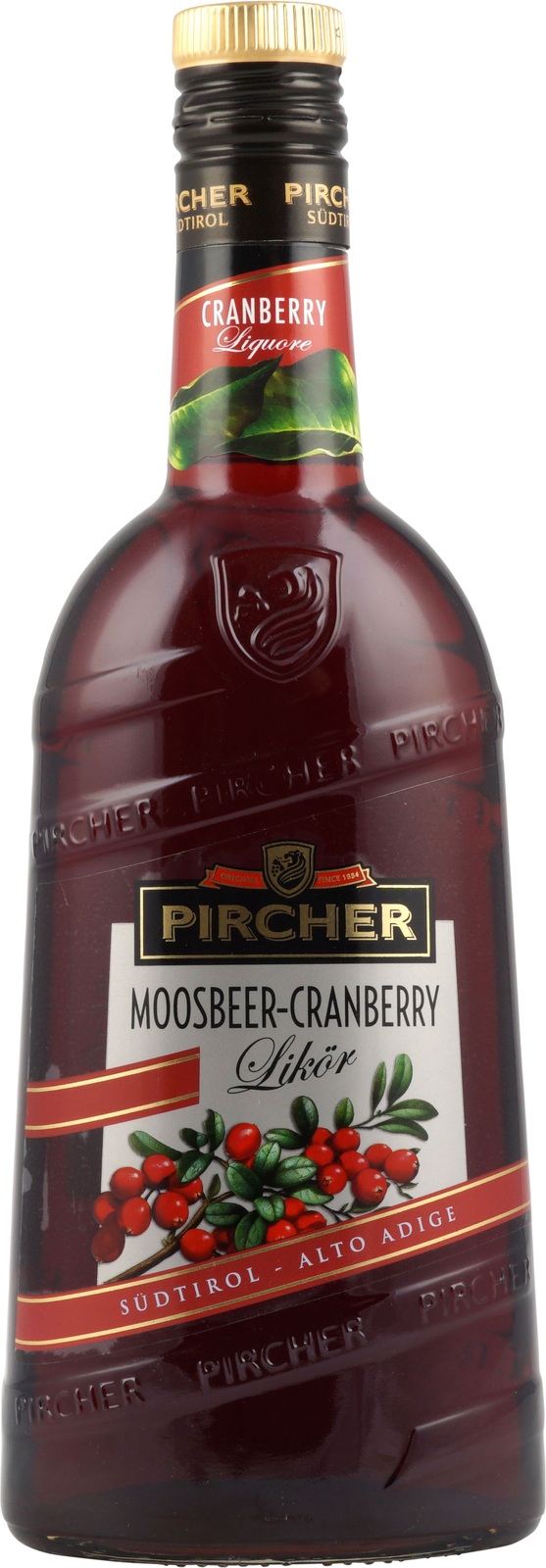Pircher Cranberry Likör aus Südtirol im Shop kaufen.