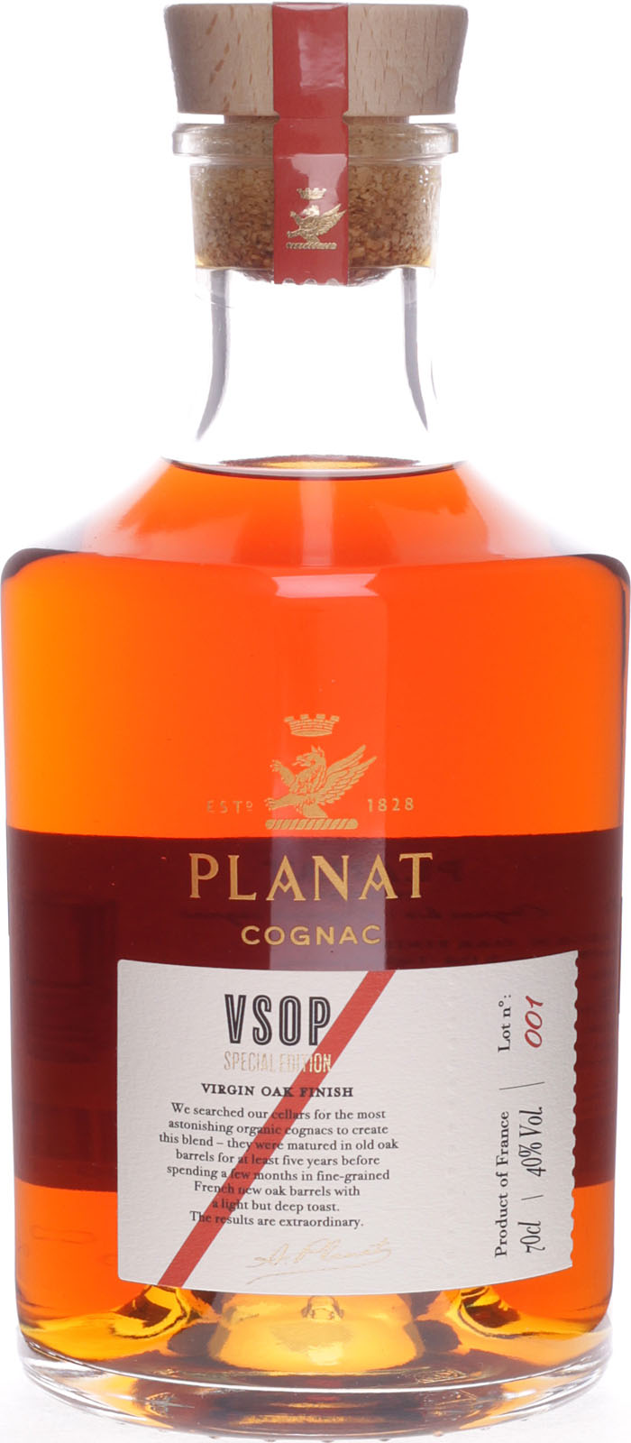 Planat Organic VSOP Virgin Oak Cognac bei uns im Shop k
