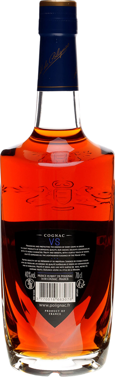 Polignac Cognac VS Selection, hochwertiger Cognac aus d