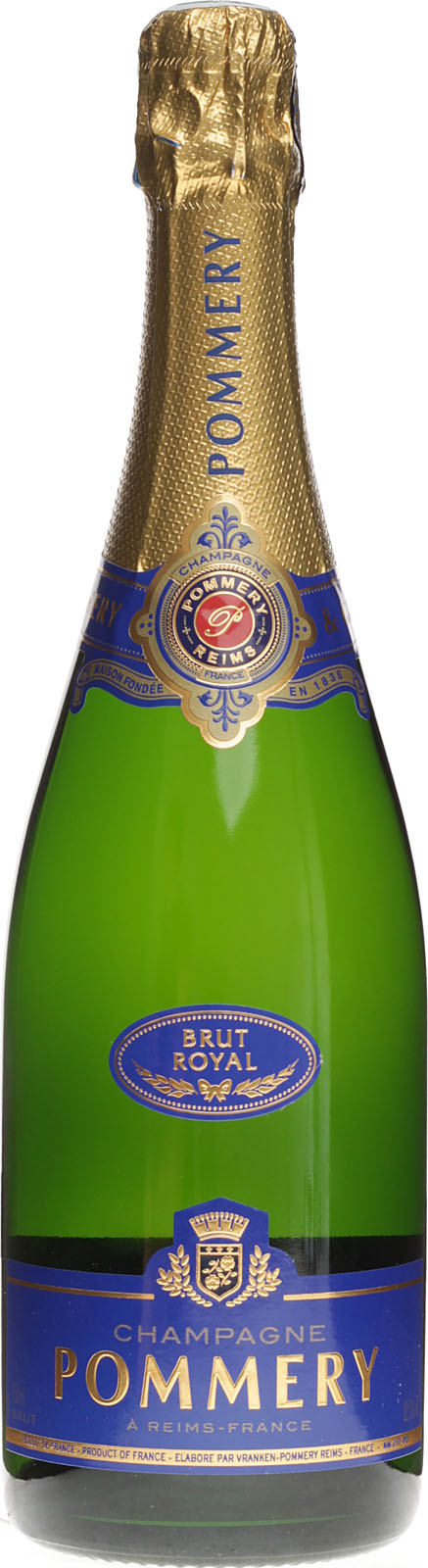 Pommery Brut Royal Champagner mit 750 ml und 12,5 % Vol. aus Reims