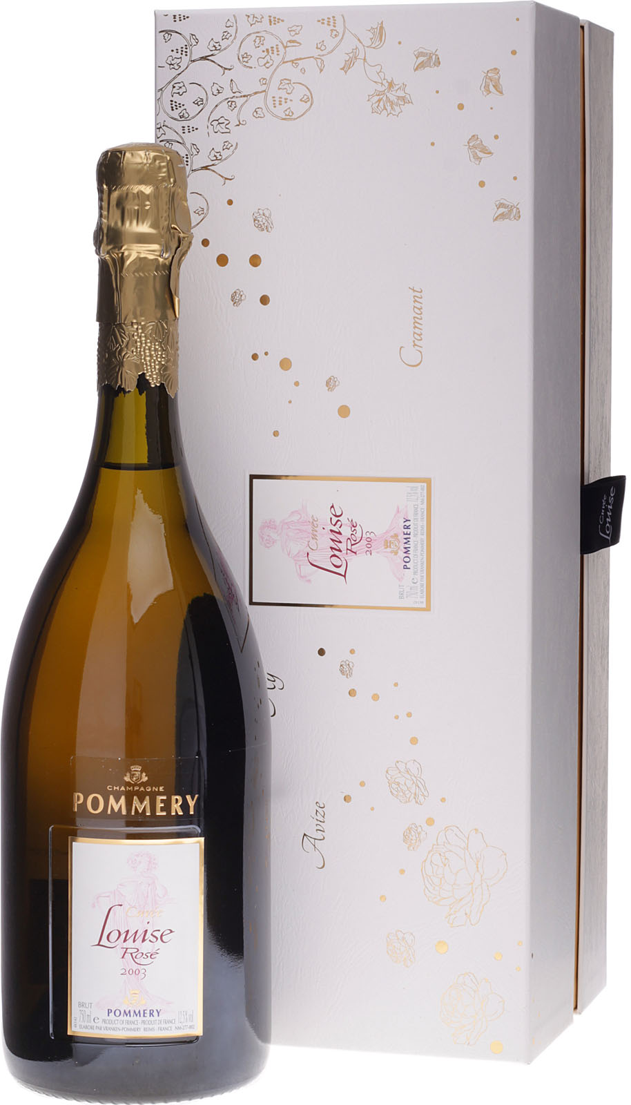 Pommery Cuvee Louise Rosé Vintage 2003 Spitzenchampagne