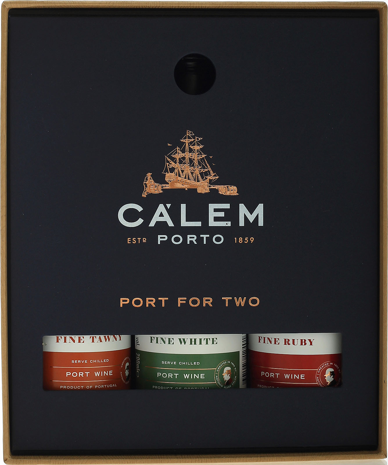 Porto Calem Portwein Geschenkset 3 x 200 ml im Shop