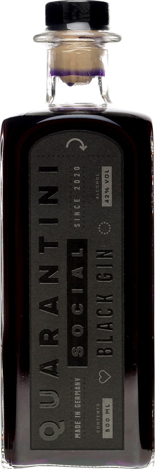 Quarantini Social Black Gin Geschenkset hier kaufen