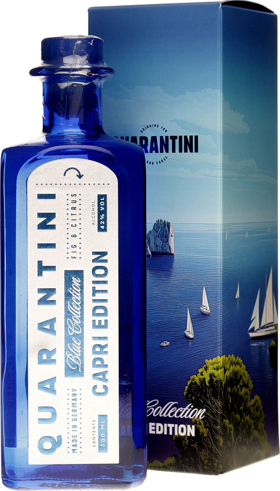 Quarantini Social Capri Edition Gin 0,5 Liter 42 % Vol.