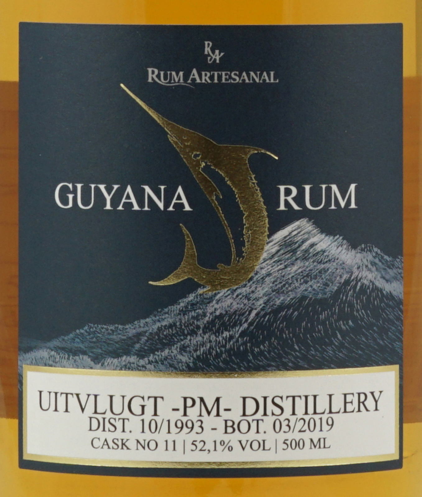 RA Guyana Rum Uitvlugt PM Single Cask