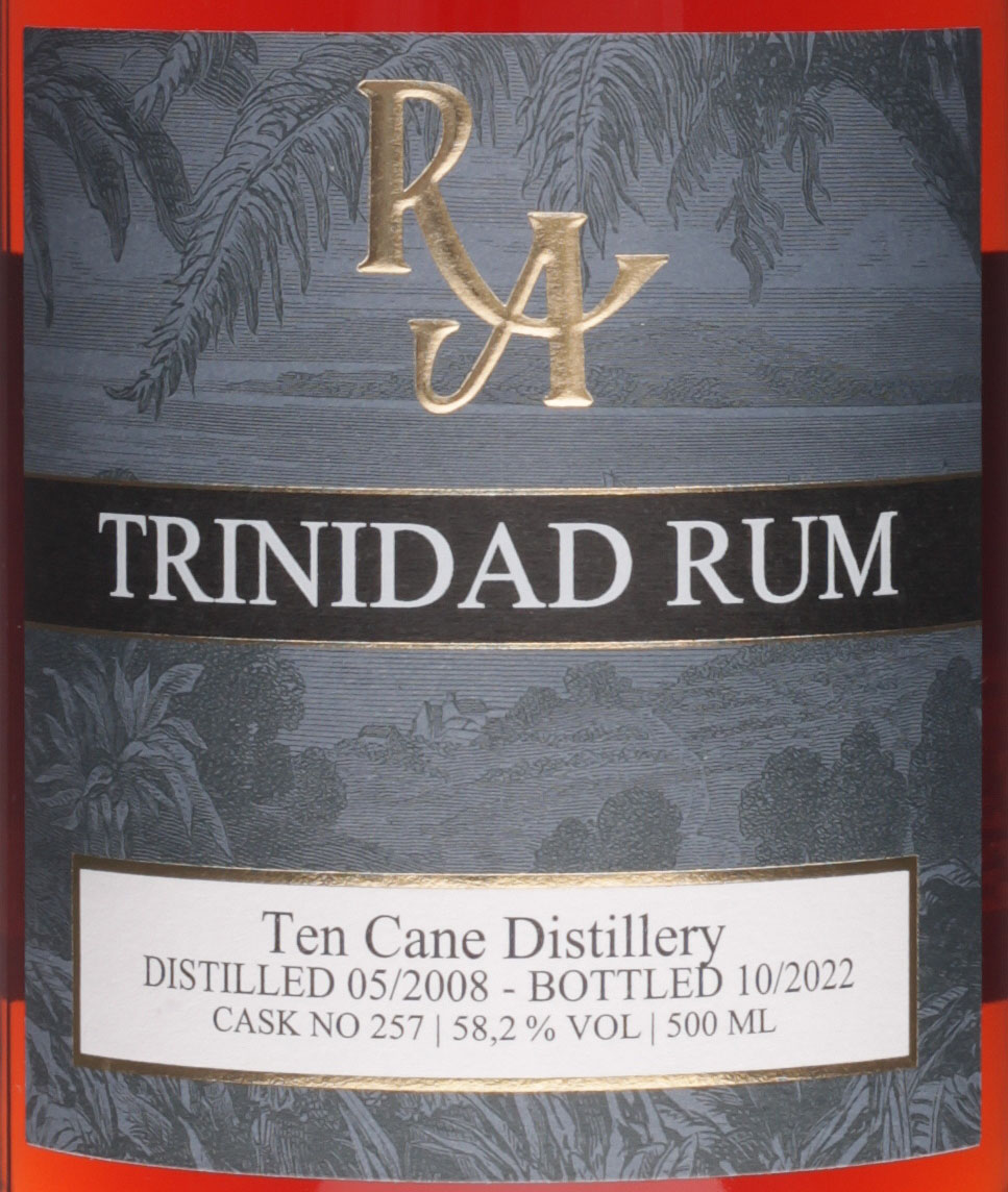 RA Rum Artesanal Trinidad Rum 2008 0,5 Liter im Shop ka