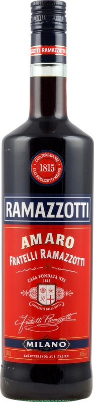 Ramazzotti Set mit 1l 30% und 2 Espressotassen