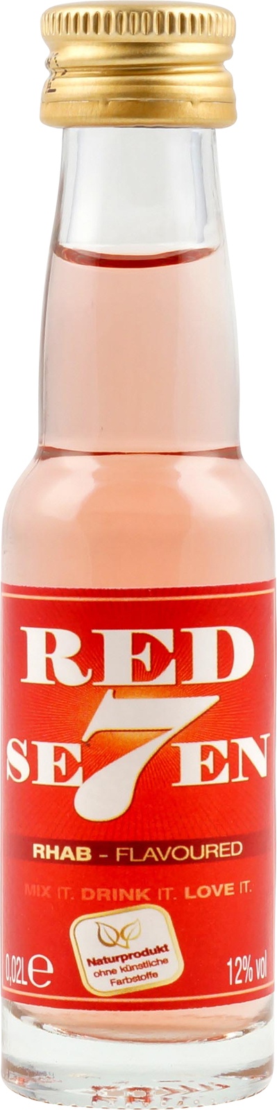 Red Se7en ist eine Rhabarberspirituose - bei uns kaufen
