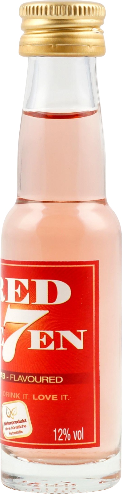Red Se7en ist eine Rhabarberspirituose - bei uns kaufen