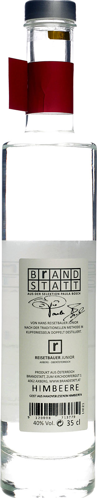 Reisetbauer Brandstatt Himbeere 0,35L Edelbrand