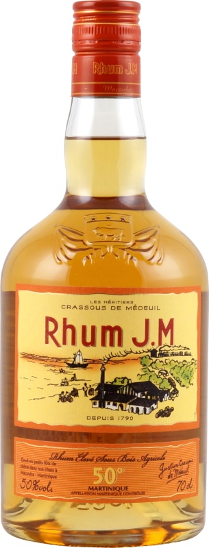 J.M Gold Rum aus Martinique hier bei uns im Onlineshop