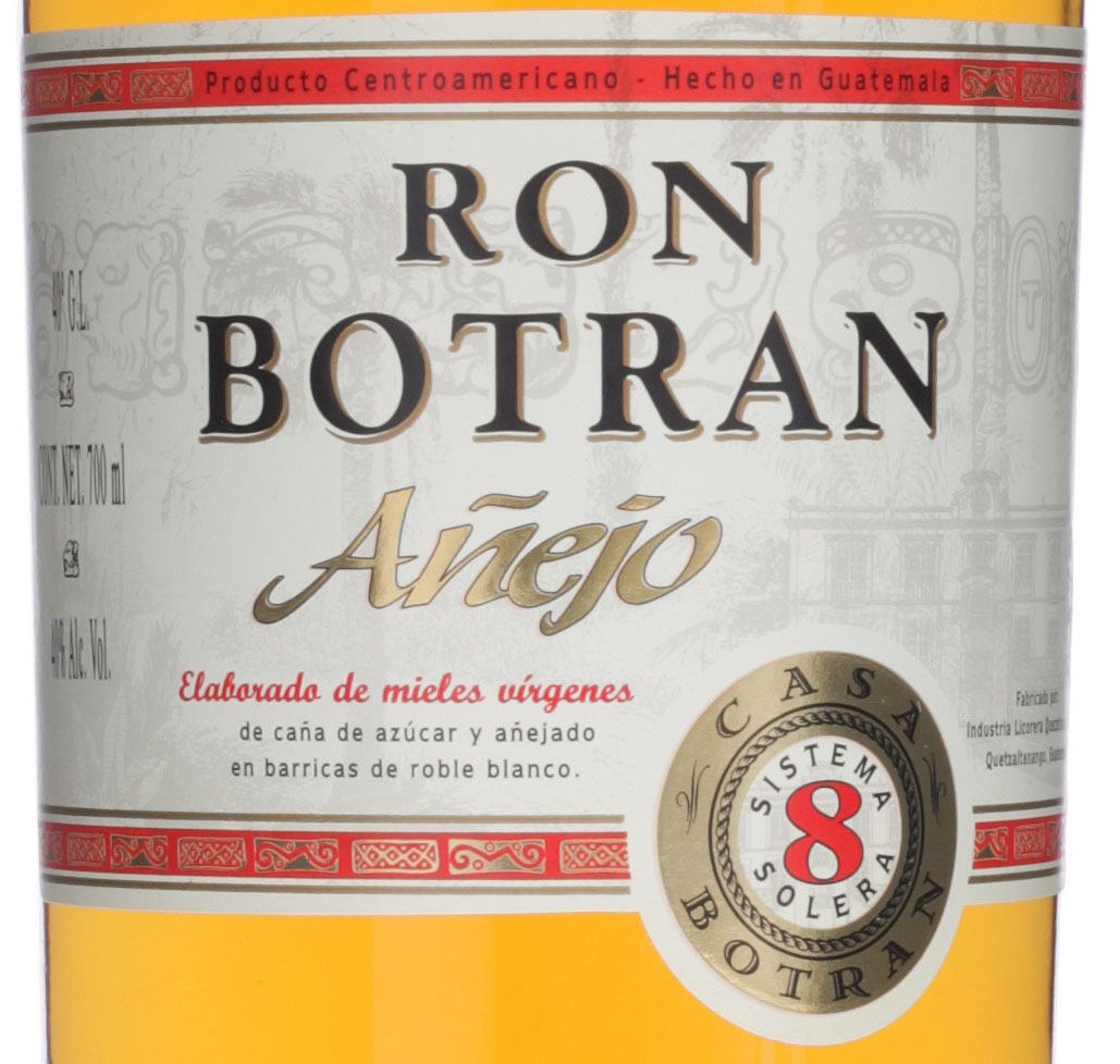 Ron Botran Anejo 8 Solera hier im Onlineshop