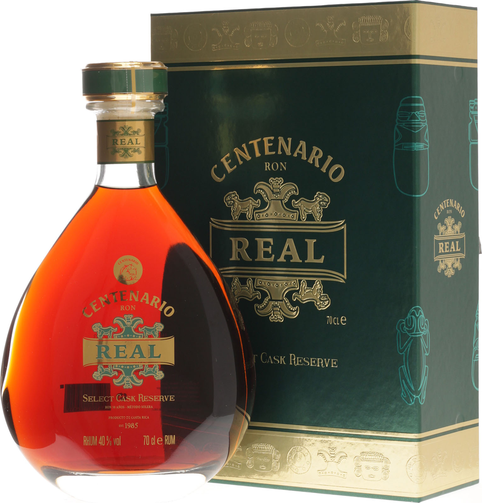 Ron Centenario Rum Real 0,7 Liter 40 % Vol. im Shop kau