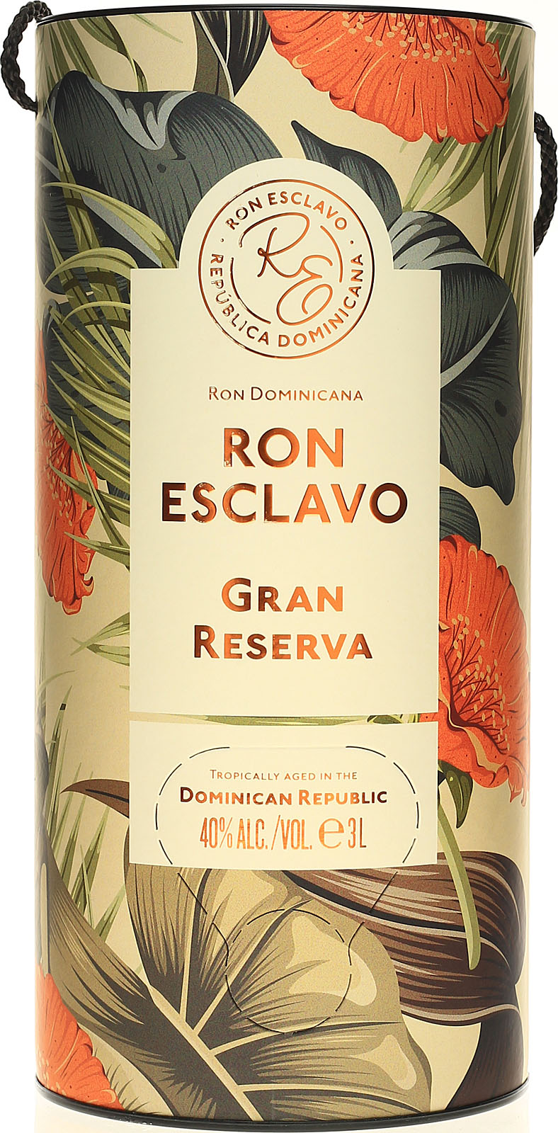 Ron Esclavo Gran Reserva Bag in Tube, Rum aus der Domin