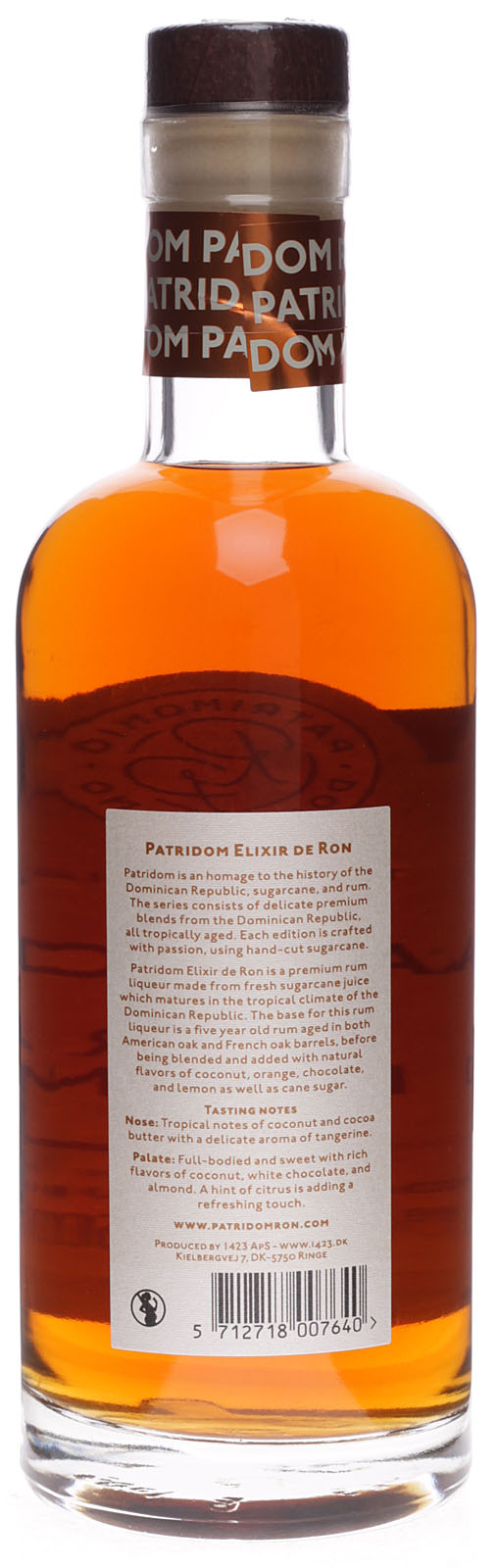 Ron Patridom Elixir de Ron 0,5 Liter 32 % Vol. im Shop