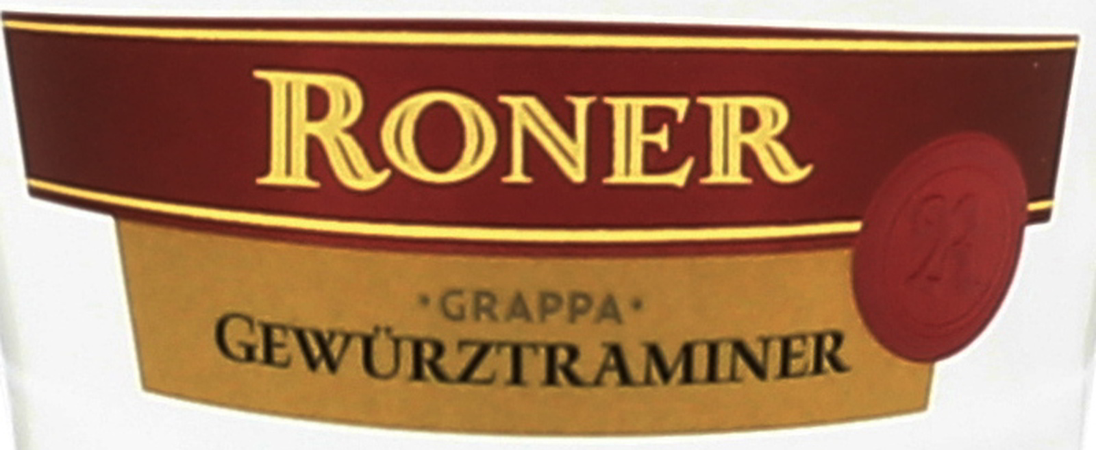 Roner Grappa Gewürztraminer 0,7 Liter 40 % Vol.