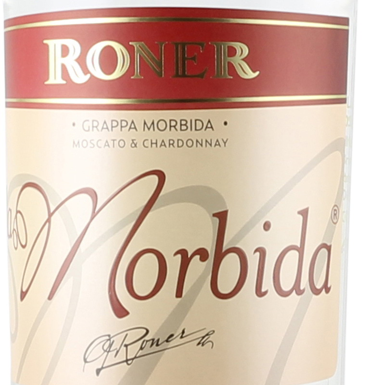 Roner Grappa La Morbida 4,5 Liter 40 % Vol.