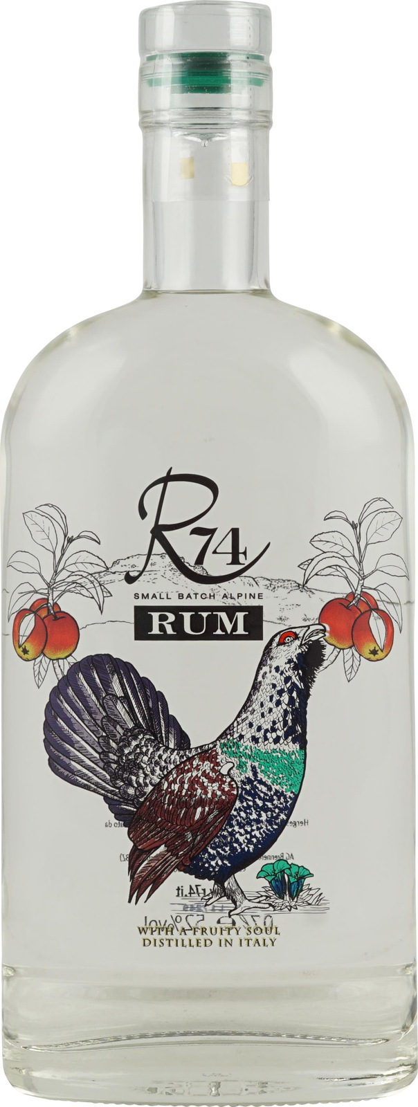 Roner White Rum R74 0,7 Liter 52 % Vol.
