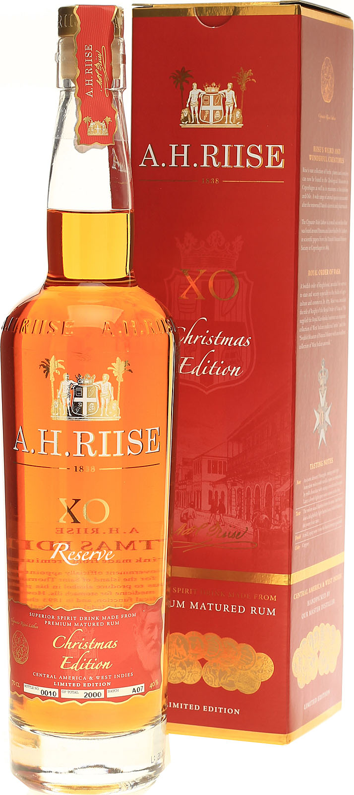 Rum A H Riise XO Reserve Christmas Edition günstig im S