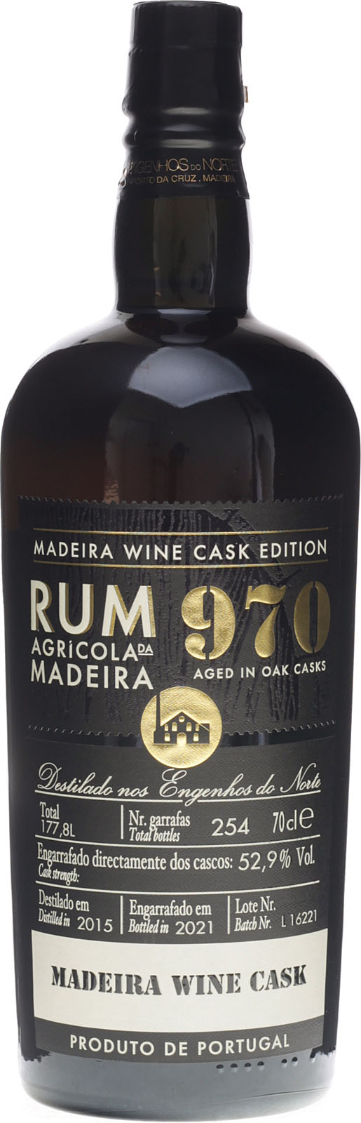 Rum Agricola da Madeira 970 Wine Cask bei uns im Shop