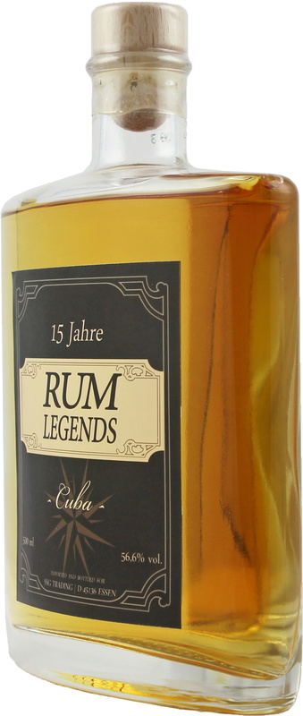 Rum Legends Sonderabfüllung aus dem Jahre 1998 von der