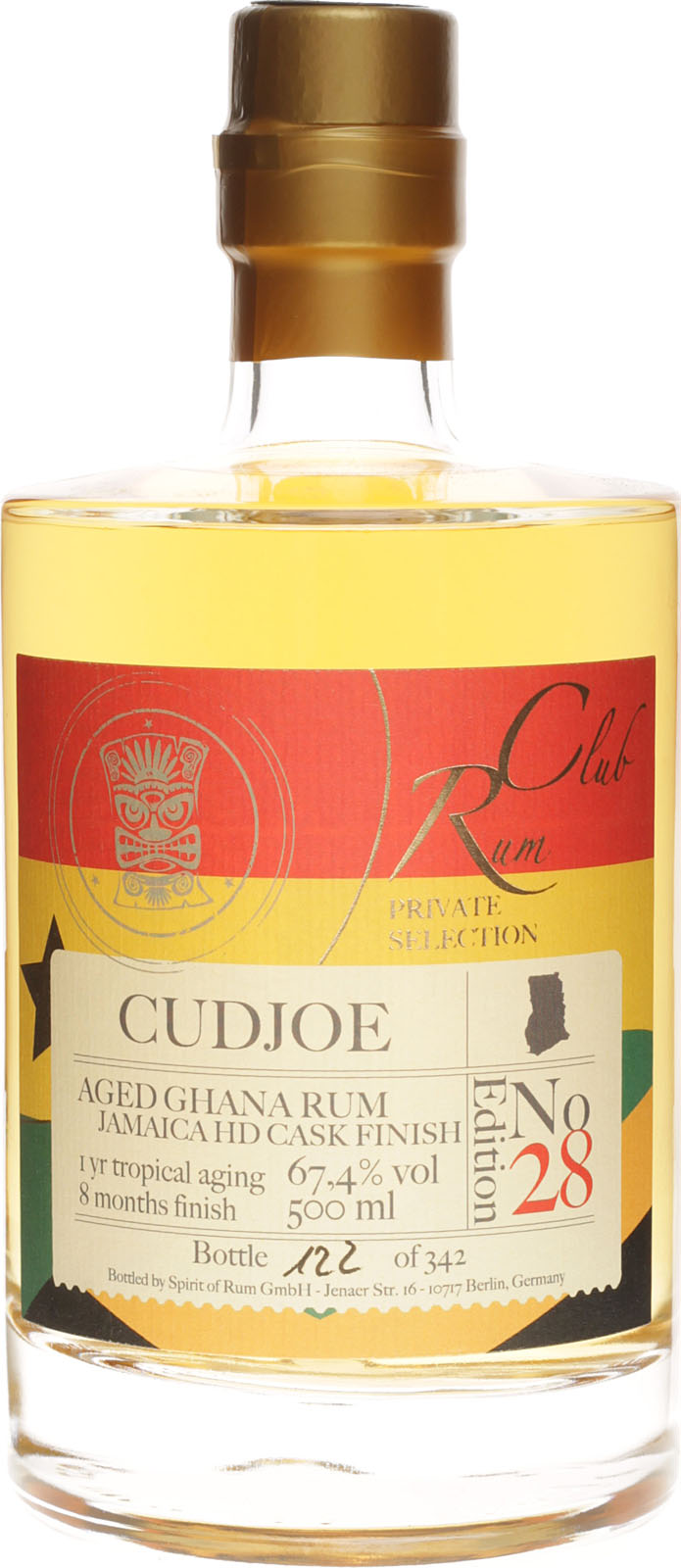 Rumclub Private Selection Ed. 28 Cudjoe 0,5 Liter 67,4