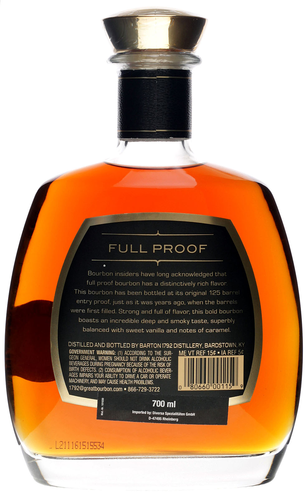 SAZERAC 1792 Full Proof jetzt bestellen