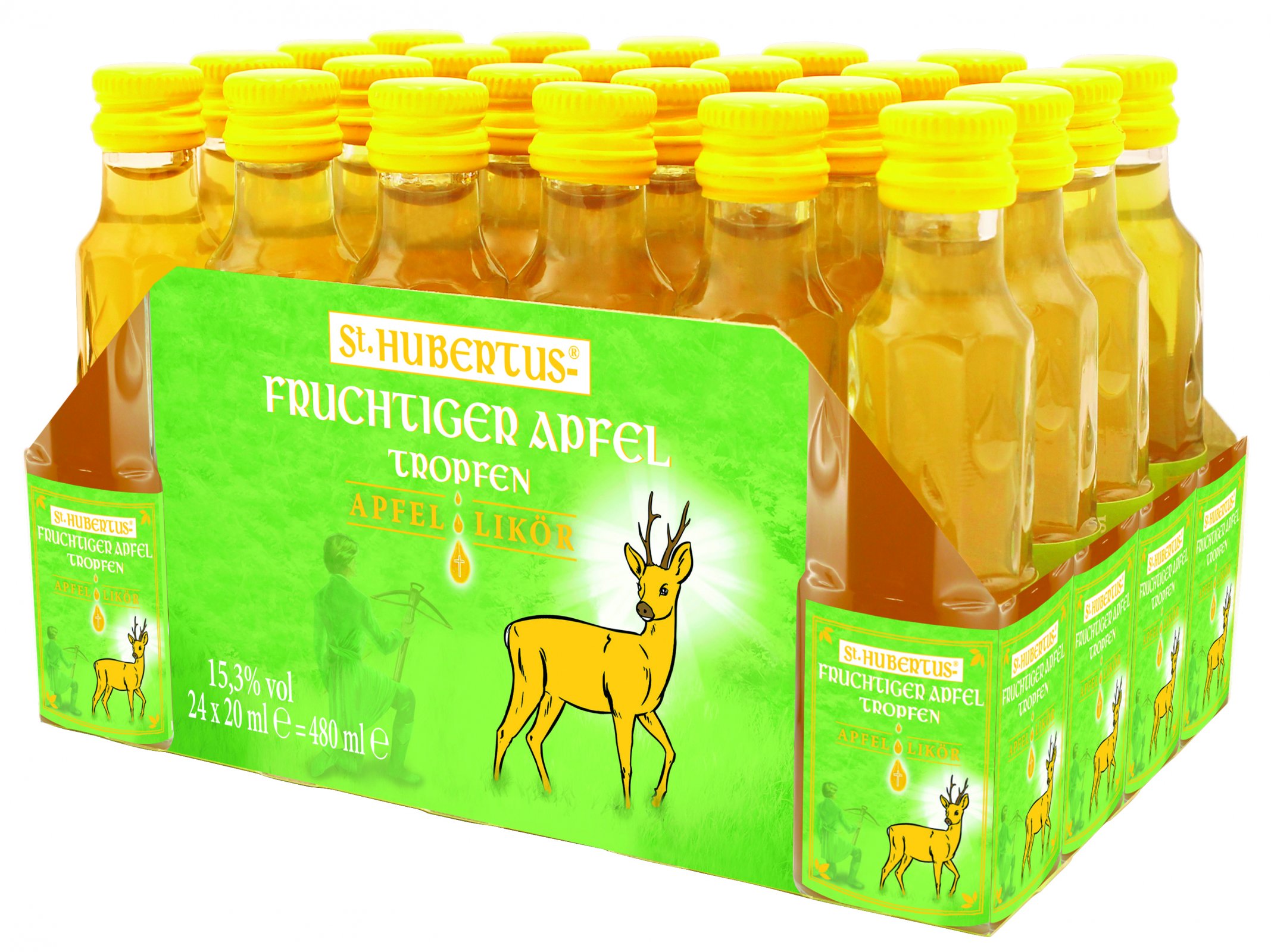 ST. Hubertus Tropfen Fruchtiger Apfel Likör kaufen