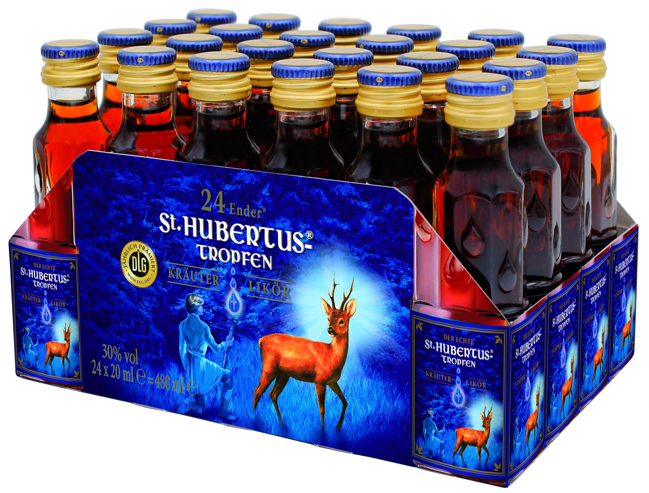 ST. Hubertus Tropfen Kräuter Likör bei uns im Shop