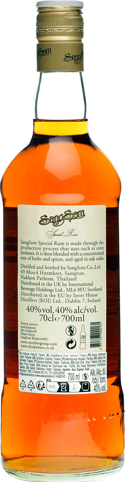 Sang Som Rum aus Thailand hier im Onlineshop