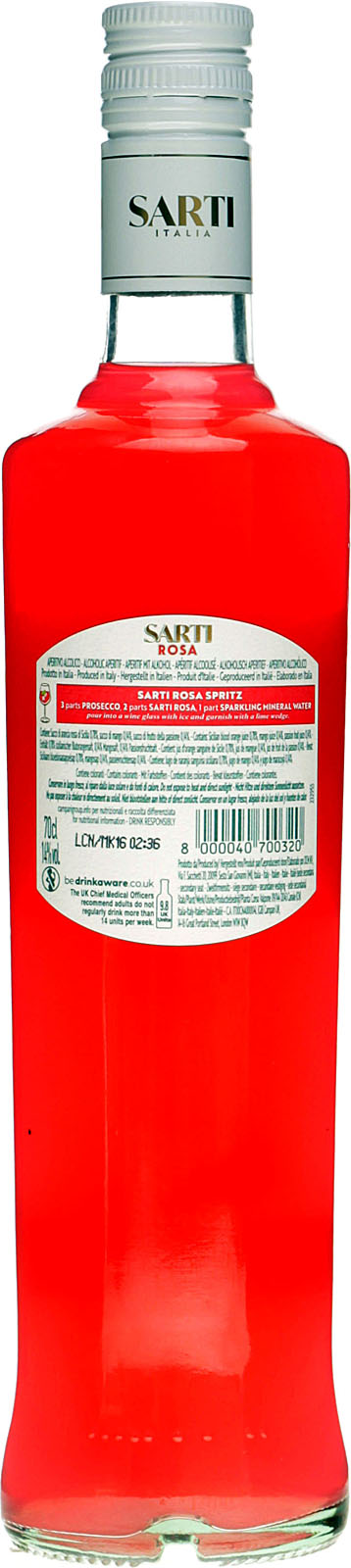 Sarti Rosa Aperitivo im günstigen Spirituosen Shop