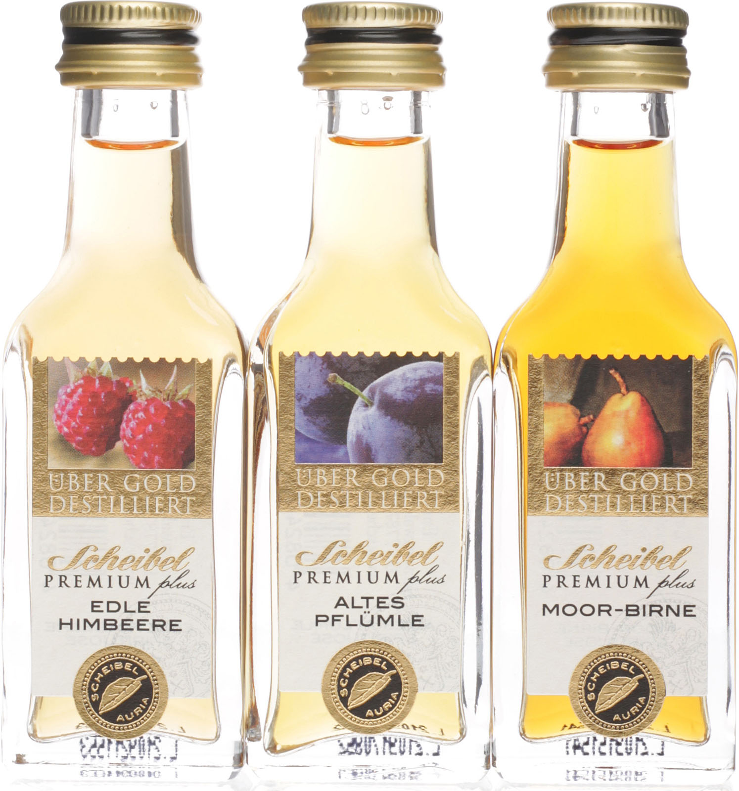 Scheibel PREMIUMplus Trio 3 x 0,02 Liter 41 % Vol. im S