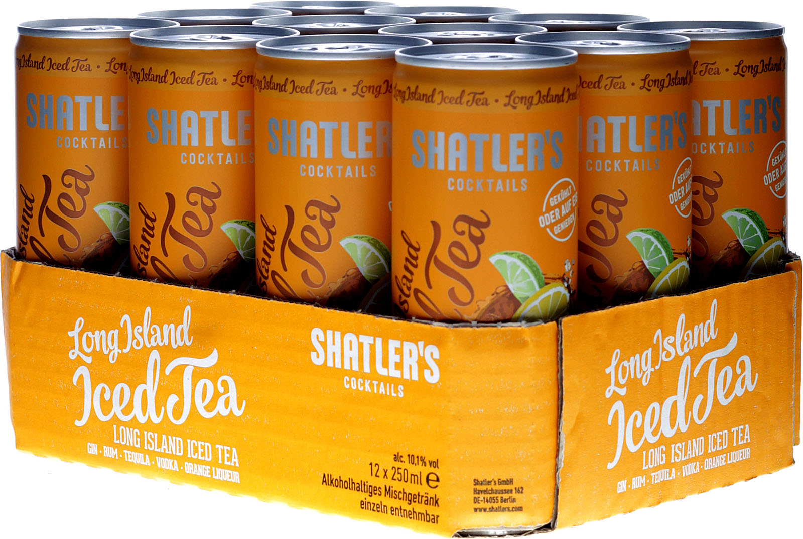 Shatlers Cocktails Long Island Ice Tea 12 x 0,25 Liter