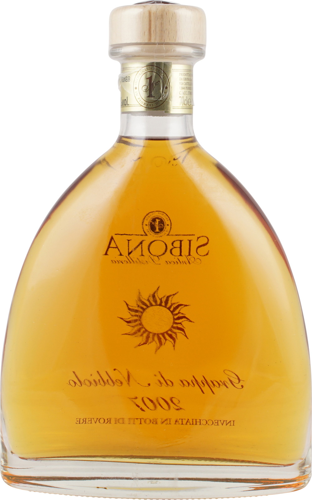Sibona Grappa di Nebbiolo Riserva Speciale 2007 0,7 Lit