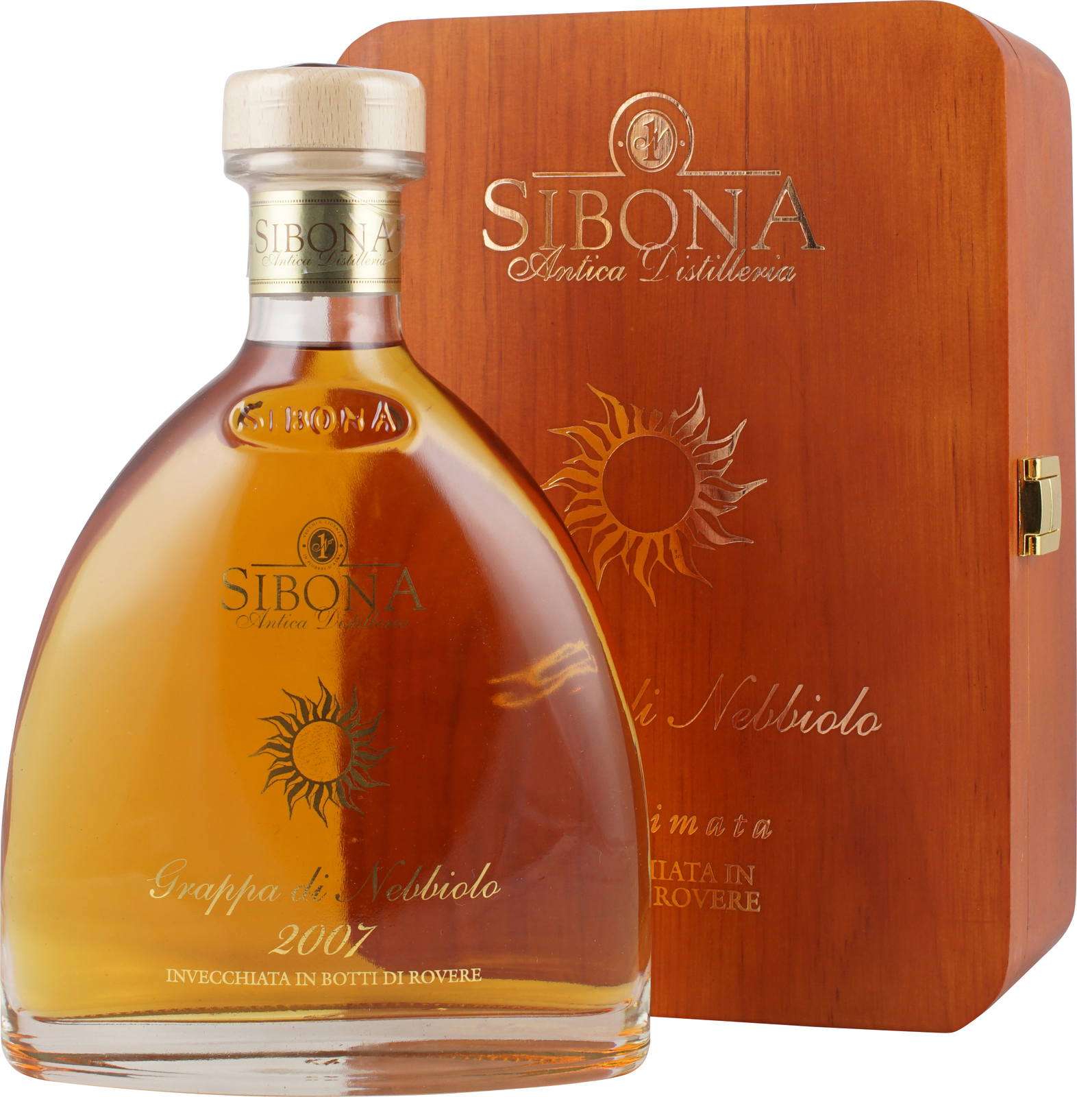 Sibona Grappa di Nebbiolo Riserva Speciale 2007 0,7 Lit