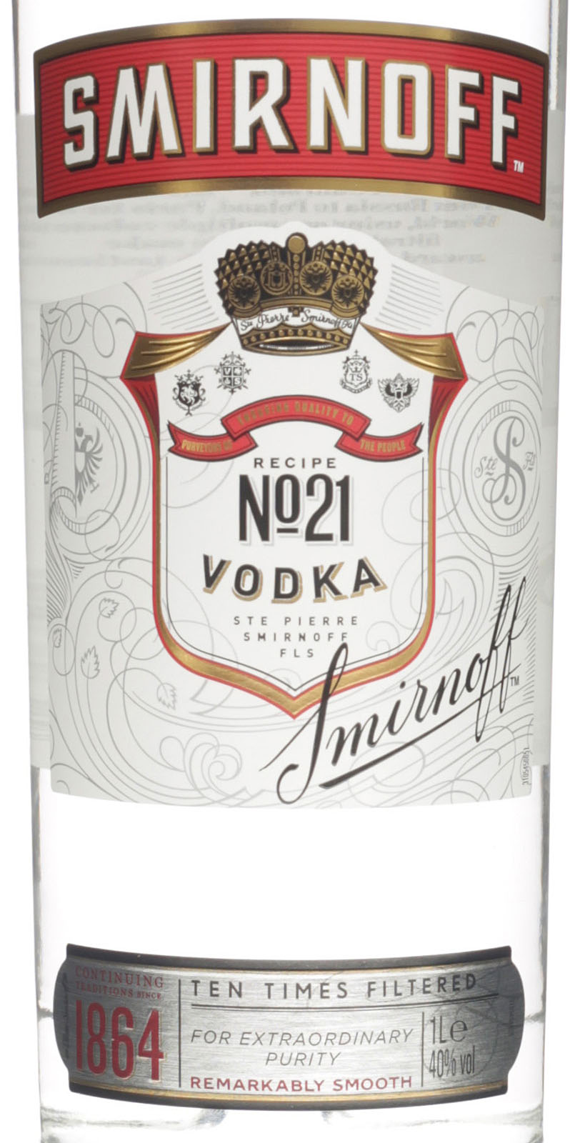 Smirnoff Vodka Red Label 1 Liter im Shop kaufen