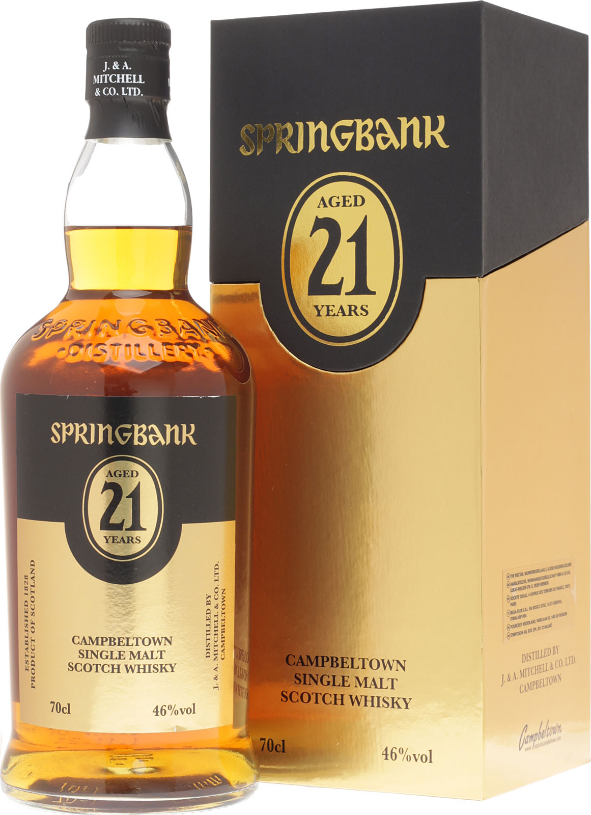 Springbank 21 Jahre 2021 Release bei uns im Shop online