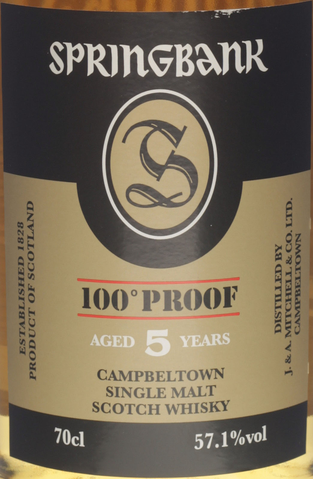 Springbank 5 Jahre 100 proof bei uns im Shop kaufen