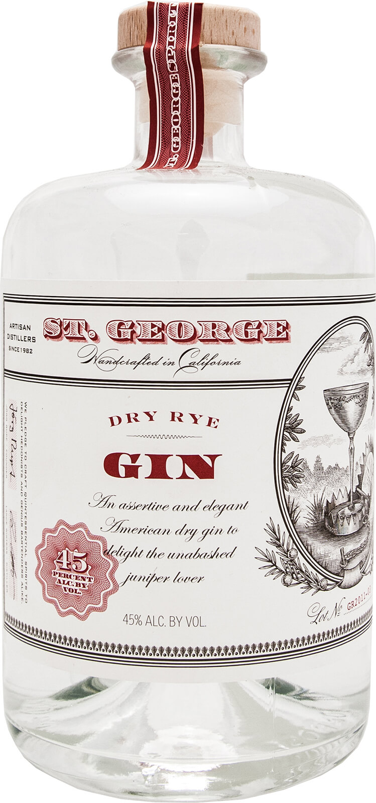 St.George Dry Rye Gin hier bei uns im Shop kaufen.
