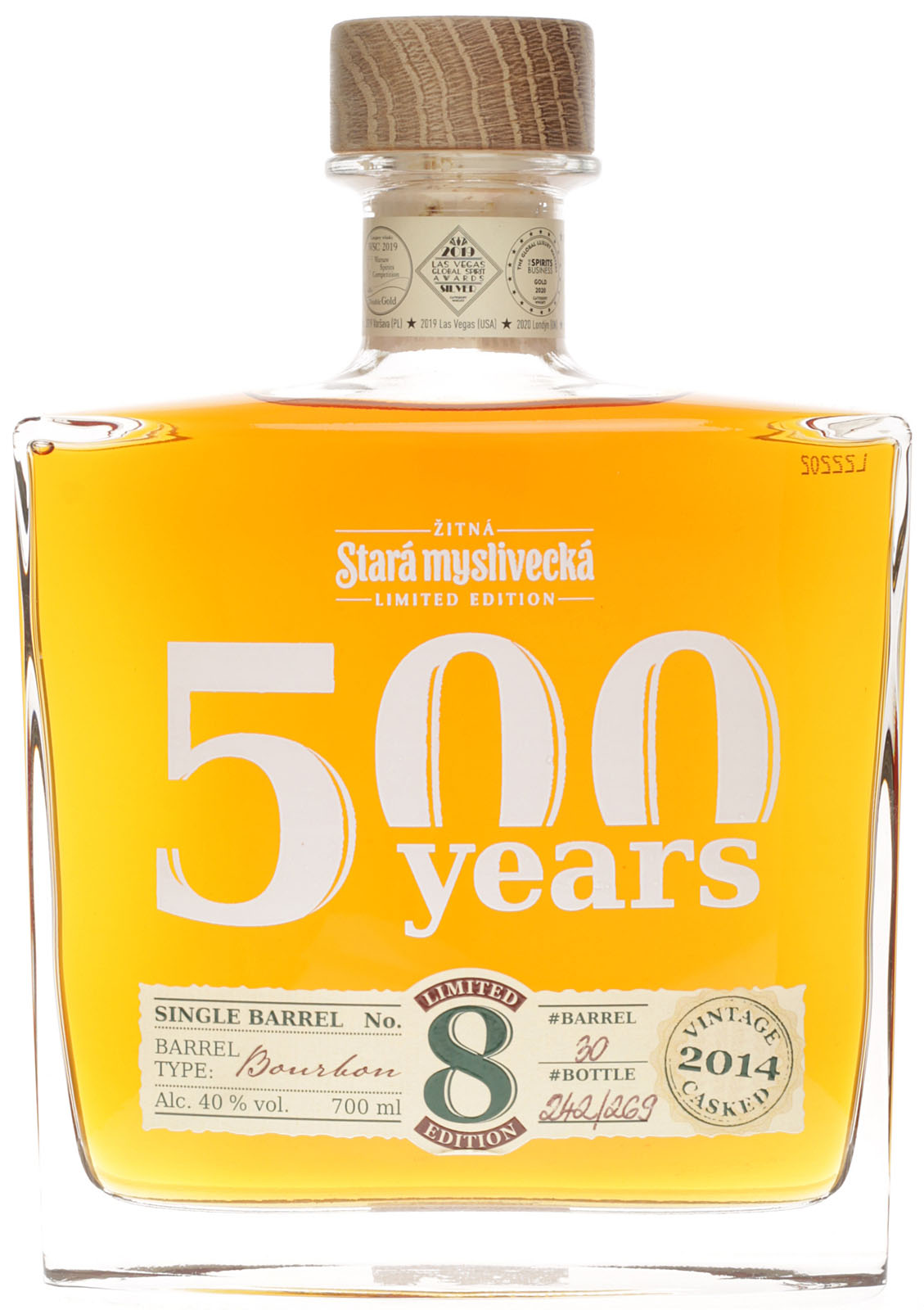 Stara Myslivecka 8 Jahre Single Barrel Bourbon Cask