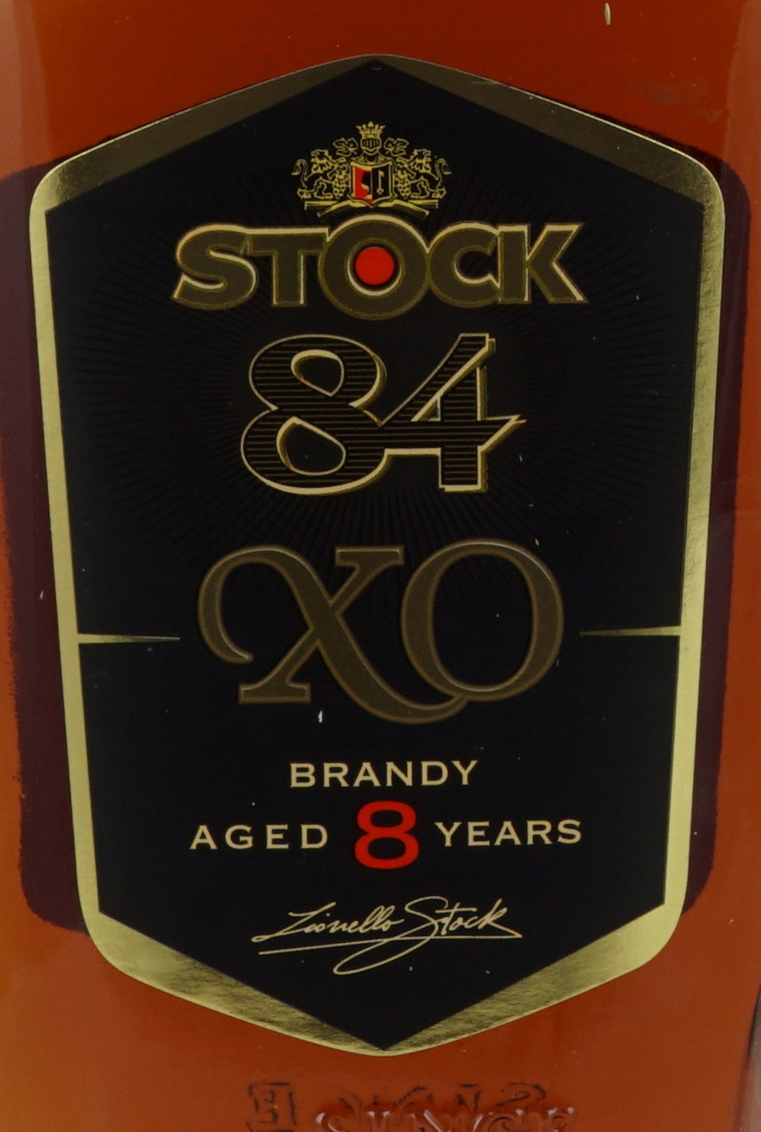 Stock 84 Brandy XO 0,7 Liter 40 % Vol. mit 2 Gläsern, o
