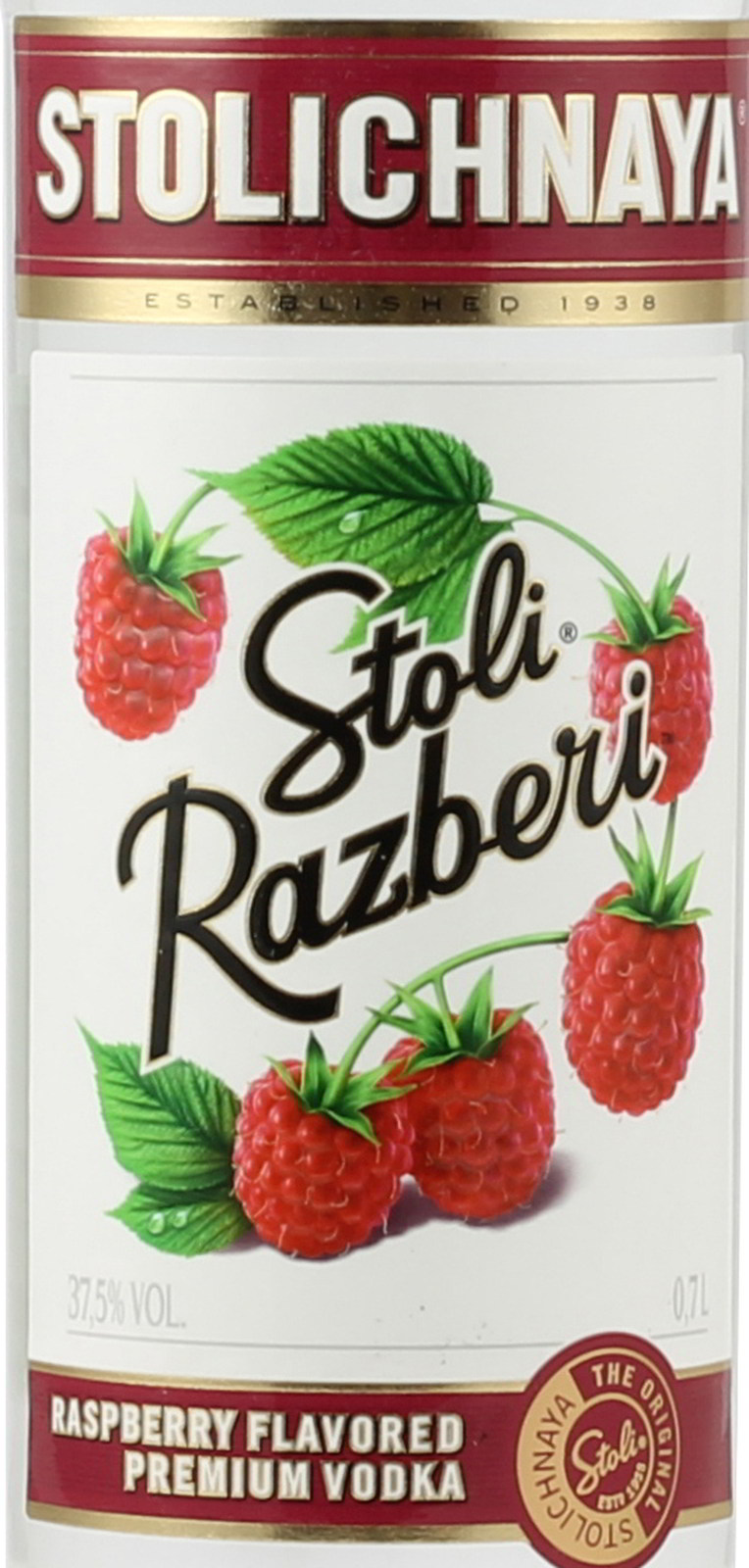 Stolichnaya Razberi Russian Vodka & Himbeere
