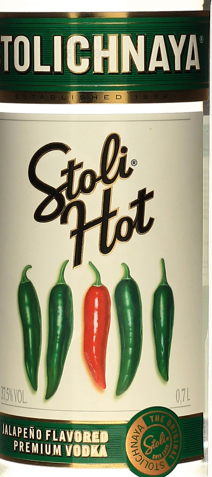Stolichnaya Hot, Flavored Vodka scharf