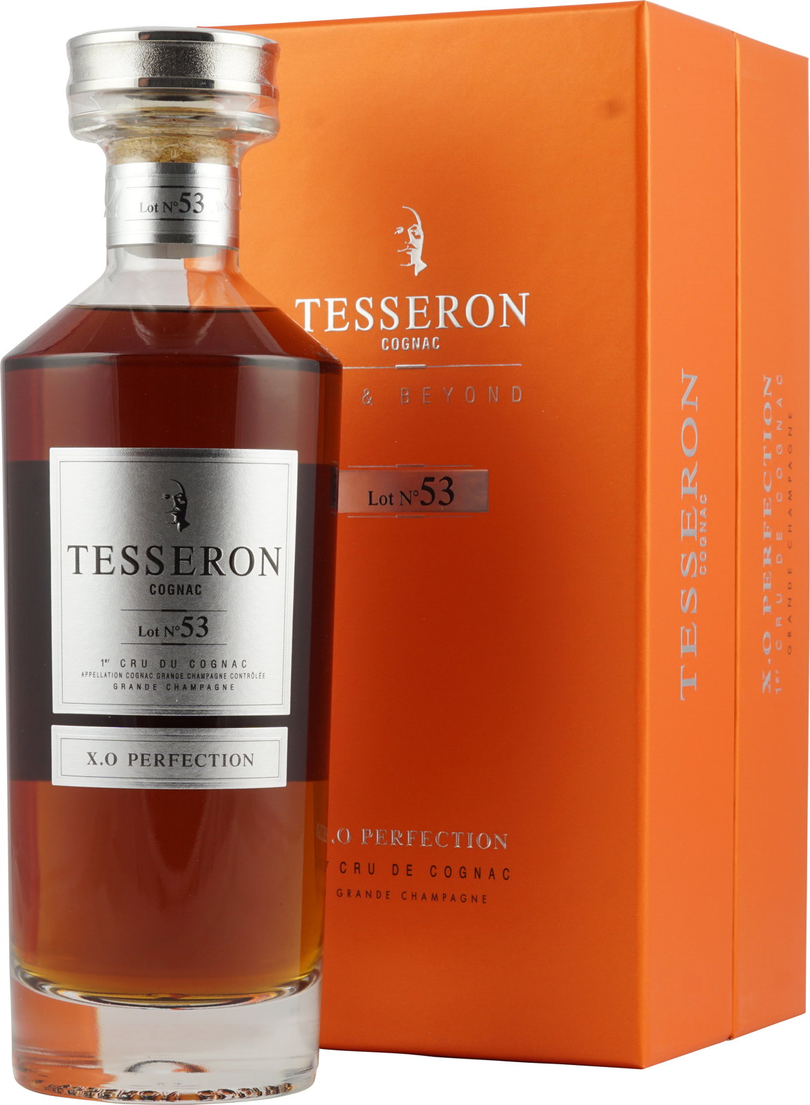 TESSERON COGNAC Lot No. 53 40 % Vol.in der 700 ml Flasc