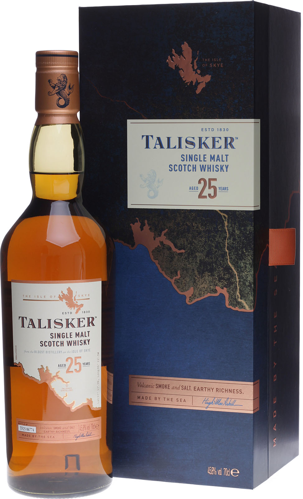 Talisker 25 Jahre Original 700ml 45,8 % Vol.