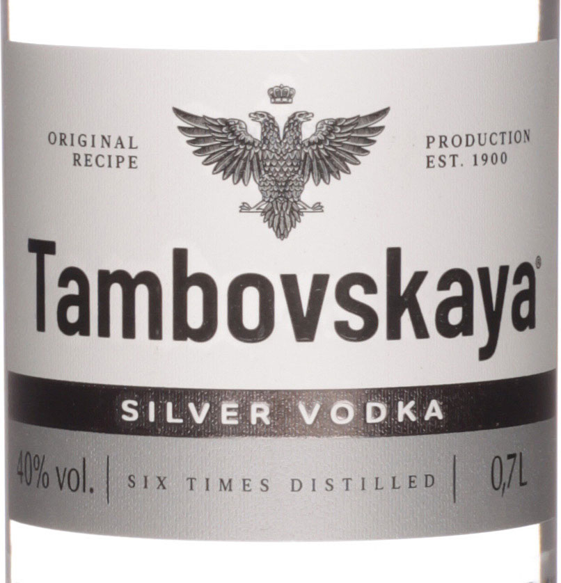 Tambovskaya Osobaya Silver Vodka bei uns im Shop kaufen