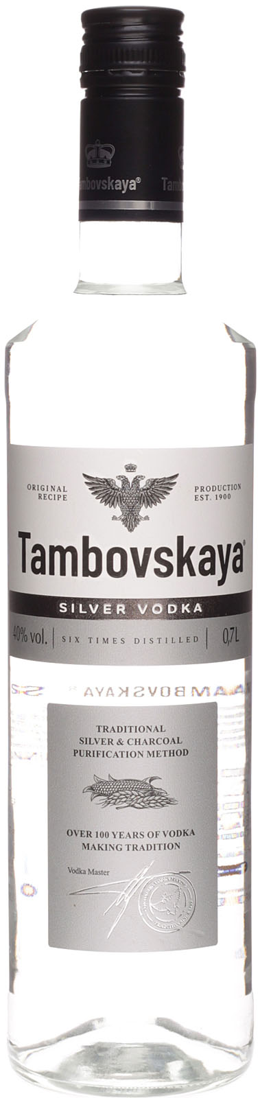 Tambovskaya Osobaya Silver Vodka bei uns im Shop kaufen