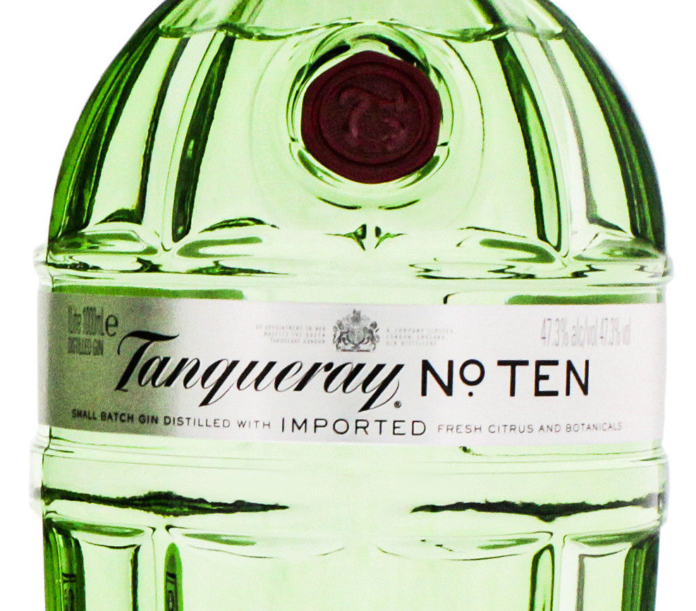 Tanqueray No. Ten Gin Metallsafe - hochwertiger Gin