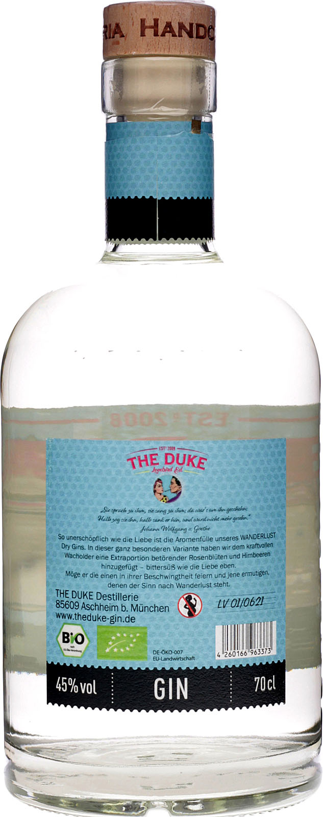 The Duke BIO Gin Lovebird Limited Edition hier kaufen